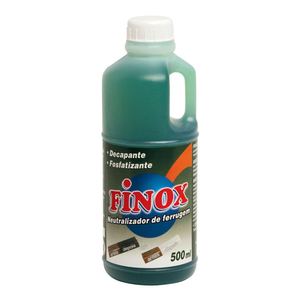 Neutralizador de ferrugem FINOX líquido 500ml - Nobel do Brasil B2C